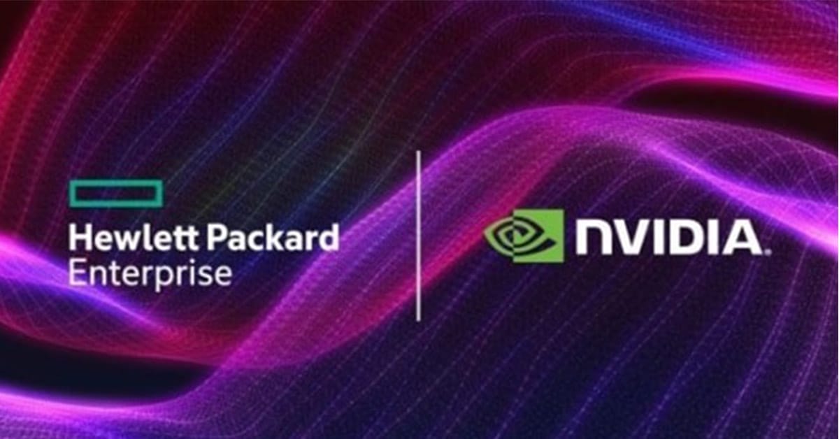 HPE攜手NVIDIA提供企業級的全堆疊生成式AI解決方案