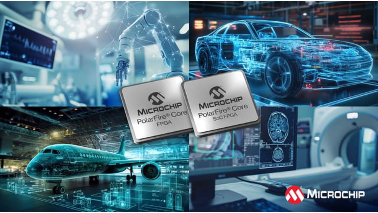 Microchip推出成本優化的高效能PolarFire® Core FPGA 和 SoC產品